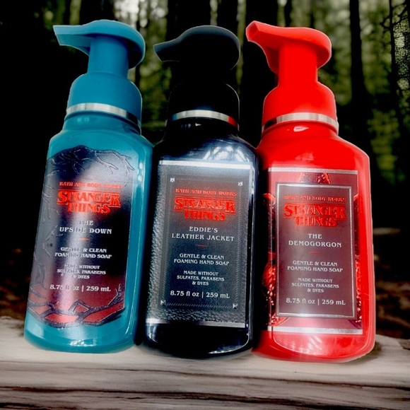 Bath & Body Works | Bath | Bath Body Works Stranger Things Foaming Hand Soap Set 3 Pack Limited ...